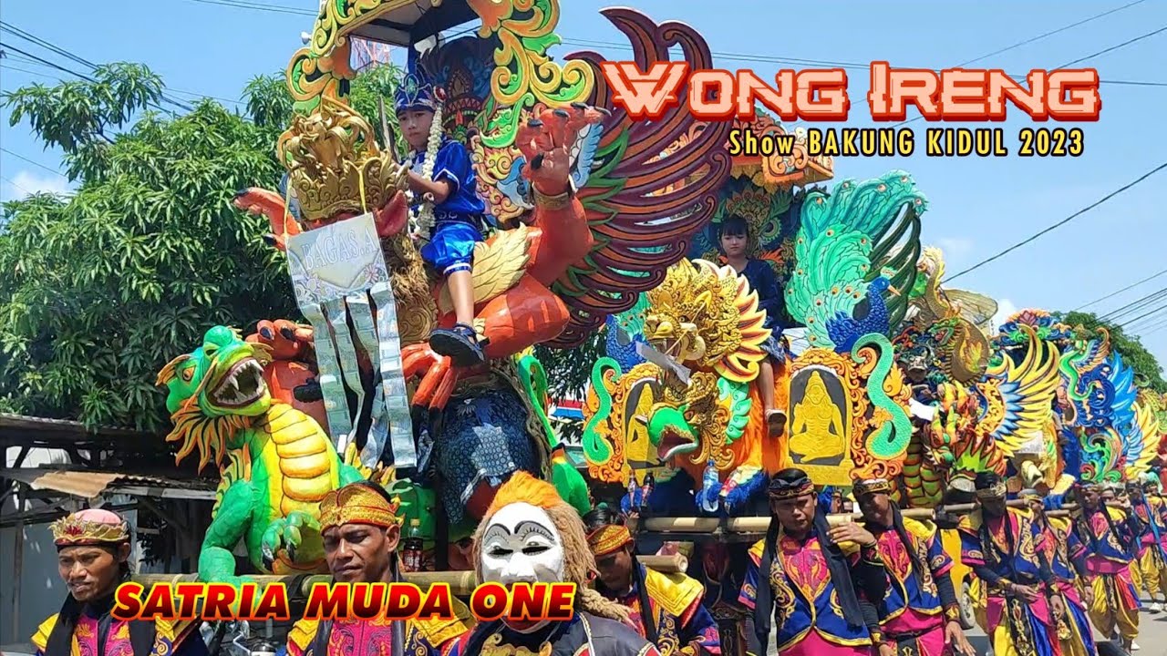 WONG IRENG Singa Depok SATRIA MUDA One Show BAKUNG KIDUL 2023 - YouTube
