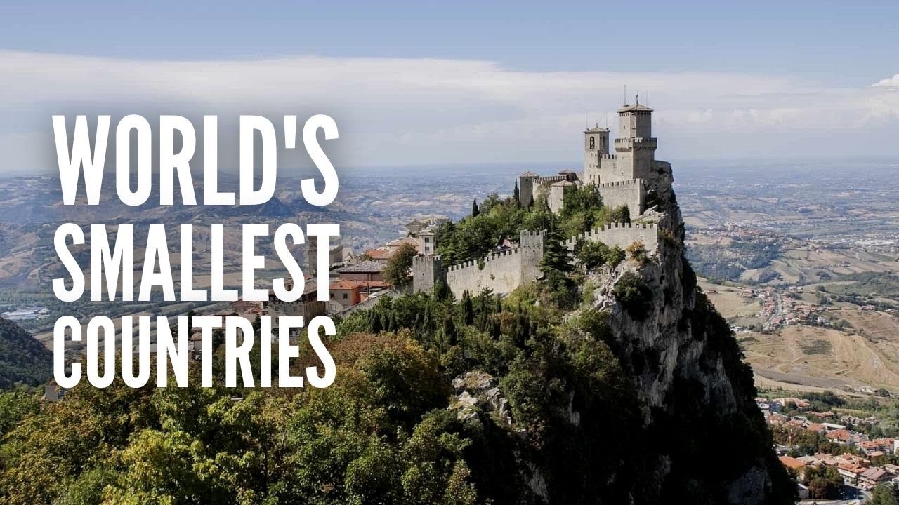 These are the 20 Smallest Countries in the World - YouTube