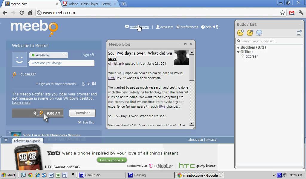 Meebo Group Chat - YouTube