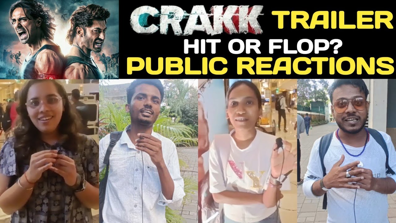 CRAKK Trailer Public Reactions, Crakk Trailer Reviews, Crakk Trailer ...