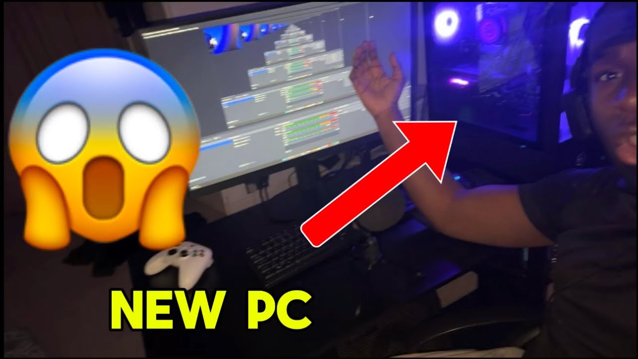 BRAND NEW $10000 GAMING PC UNBOXING + SET UP REVEAL - YouTube
