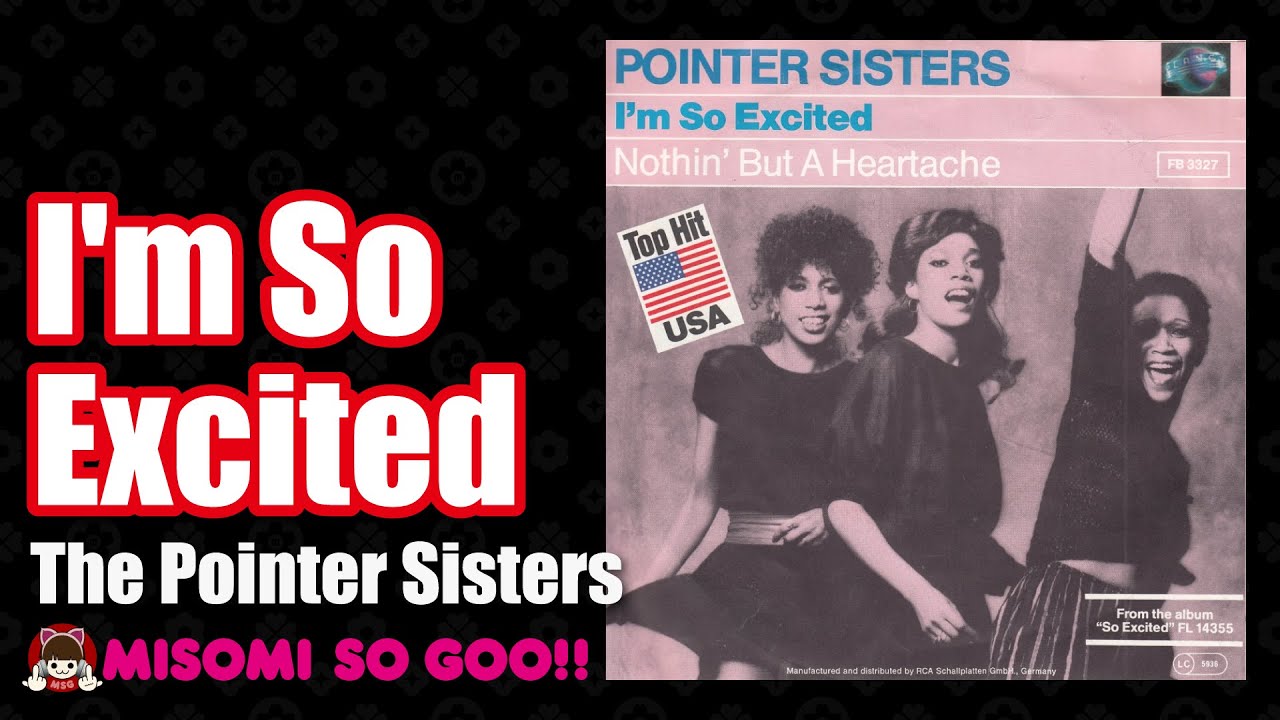 The Pointer Sisters - I'm So Excited (1982) - YouTube