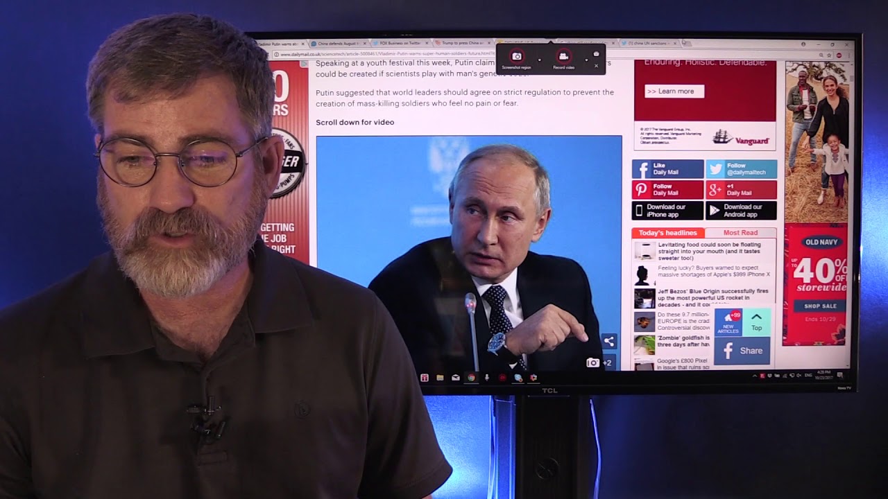 Putin Shocks the World With Transhuman Super Soldiers - YouTube