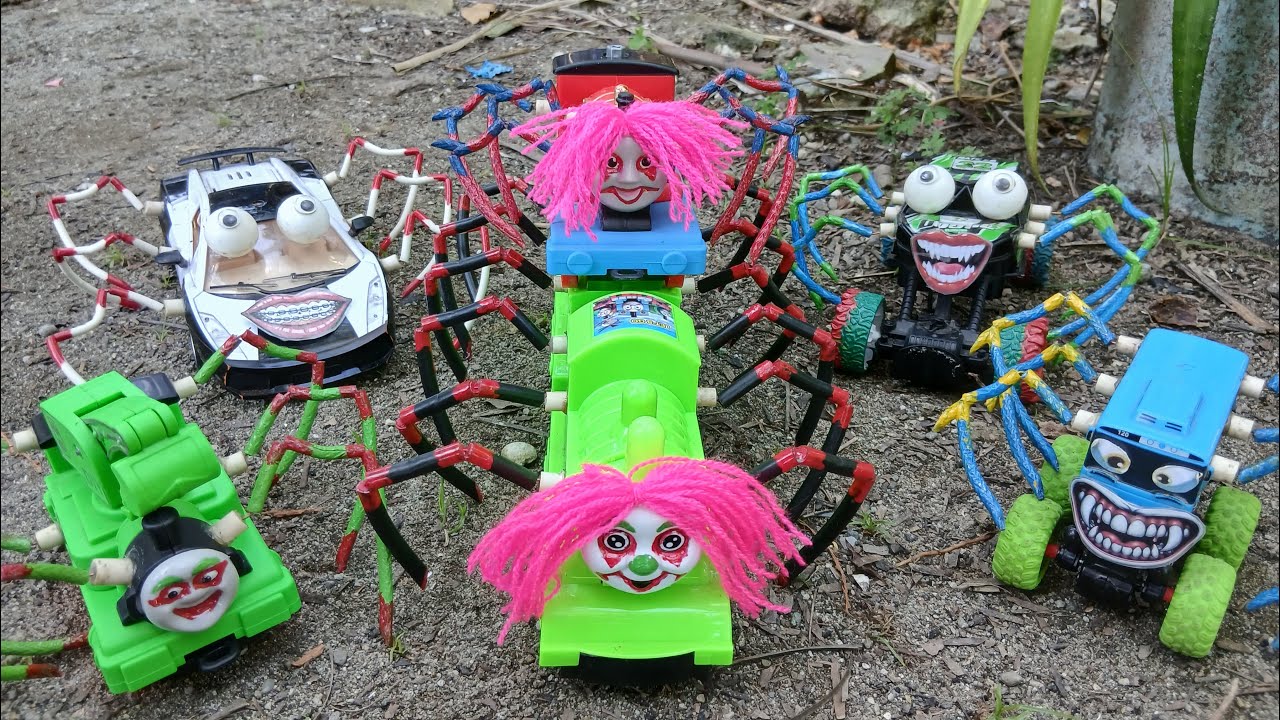Upgrade Hantu Thomas Laba-laba, Kereta Api Percy, tayo Eater Cars ...