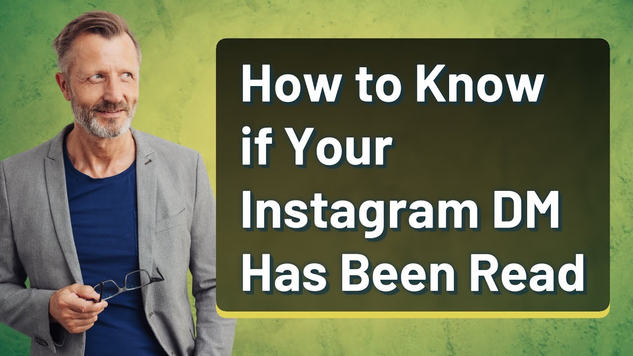 How to Know if Your Instagram DM Has Been Read - YouTube