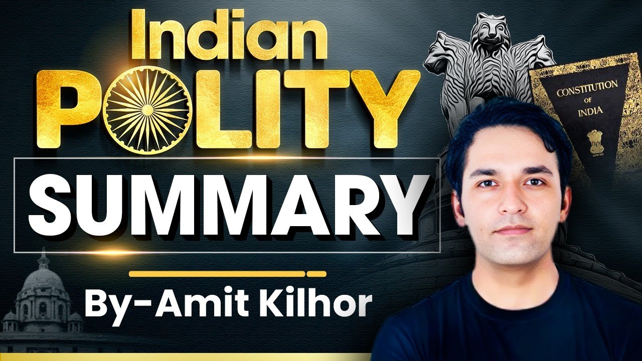 COMPLETE INDIAN POLITY SUMMARY | LECTURE 6 of laxmikanth for UPSC and ...