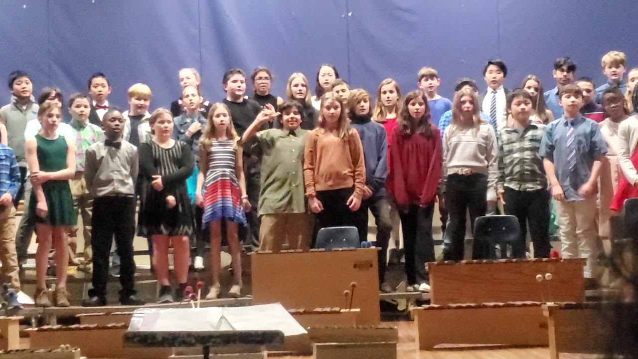 2020-01-15 Lynch Winter Concert 5th grade - YouTube
