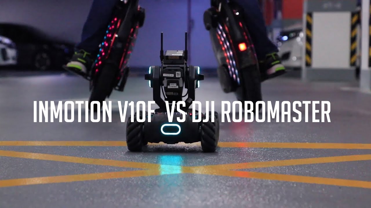 An adventure at Inmotion Headquater by DJI Robomaster Robot - YouTube
