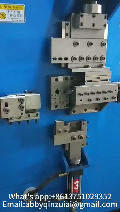 Automatic Flat Metal Angle Code Forming Machine #machine - YouTube