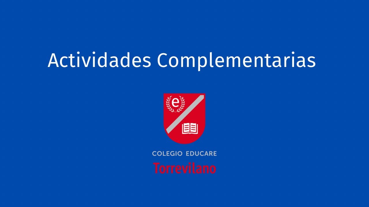 Actividades Complementarias - YouTube