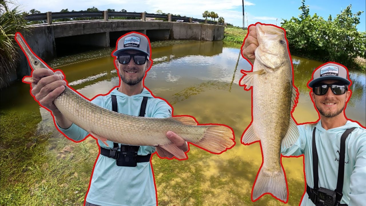 Jerkbait Fishing A TINY Spillway Dam For TONS Of Fish! - YouTube