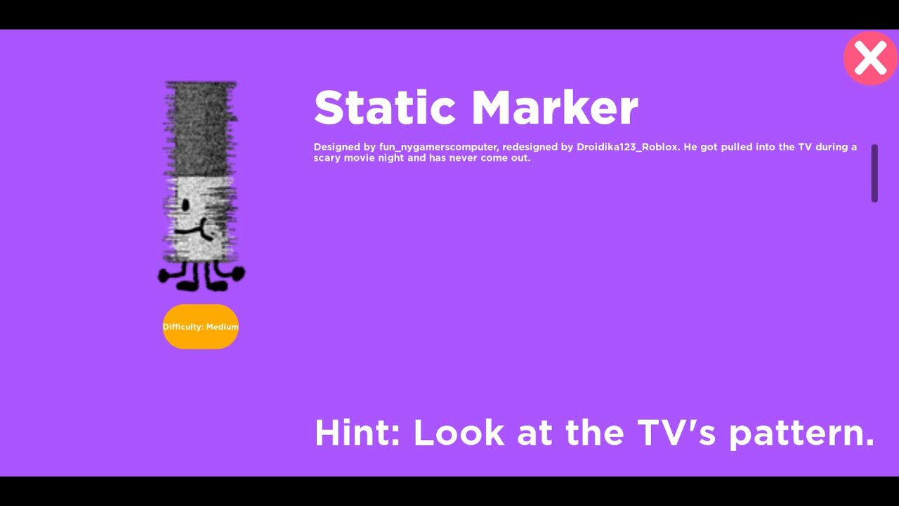 How to get the Static Marker - Find the Markers [Roblox] - YouTube