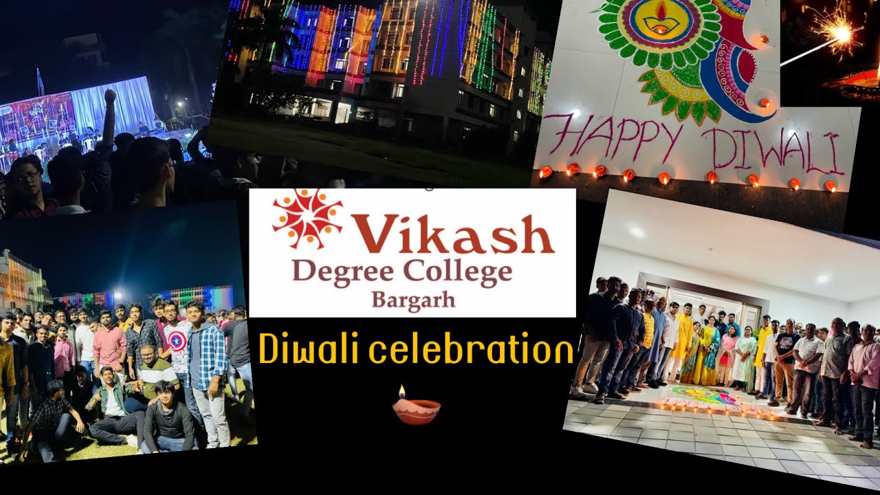 Vikash group of institutions bargarh diwali celebration🪔 ️ ...