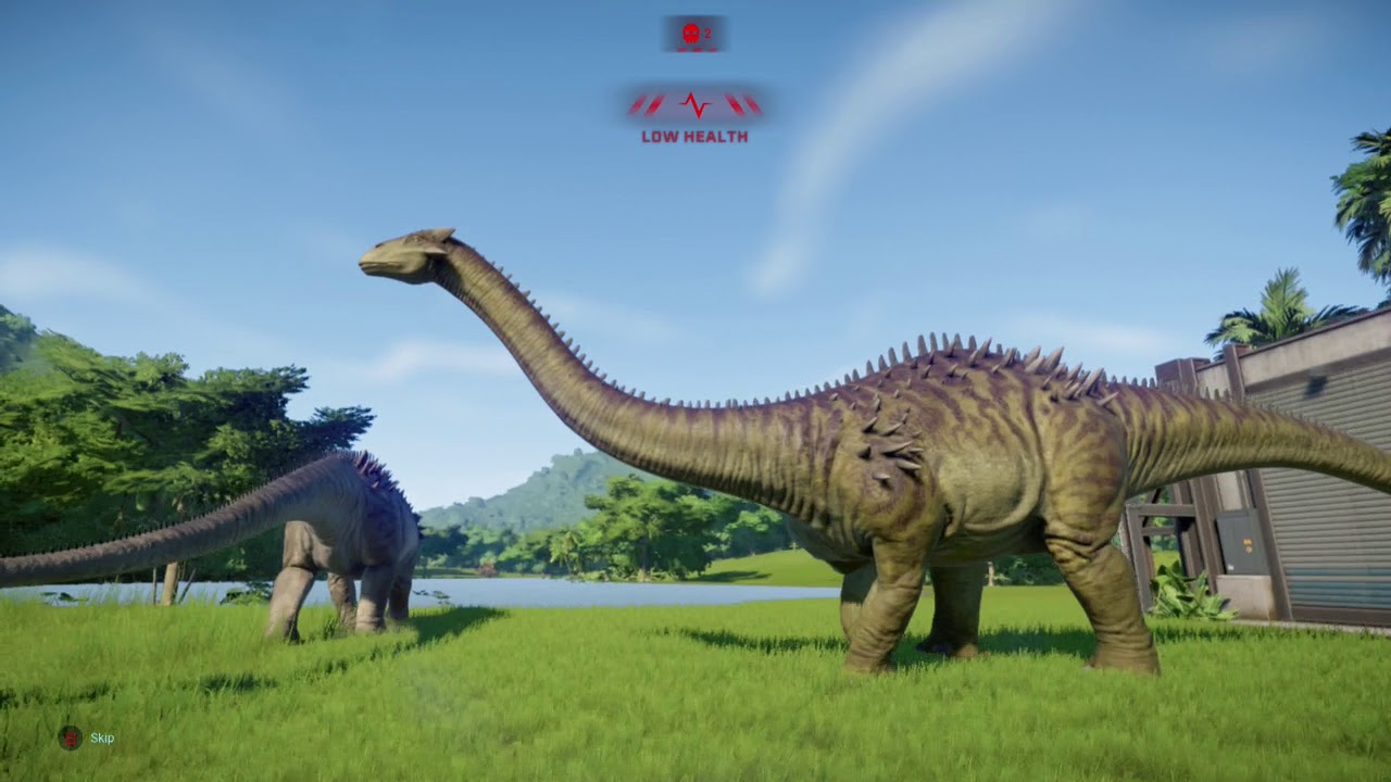 Every Ankylodocus Skin in Jurassic World: Evolution - YouTube