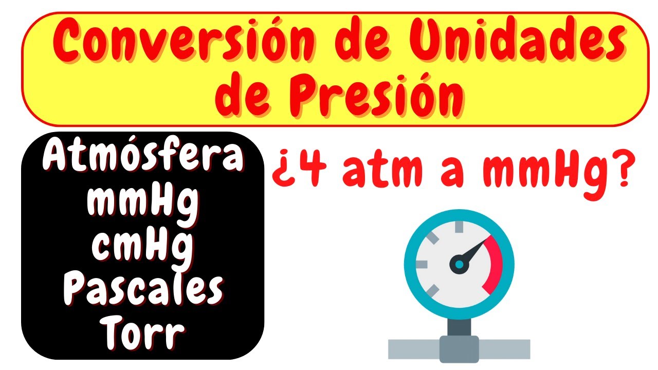 CONVERSIÓN de Unidades de PRESIÓN: (FÁCIL Y RÁPIDO) - YouTube