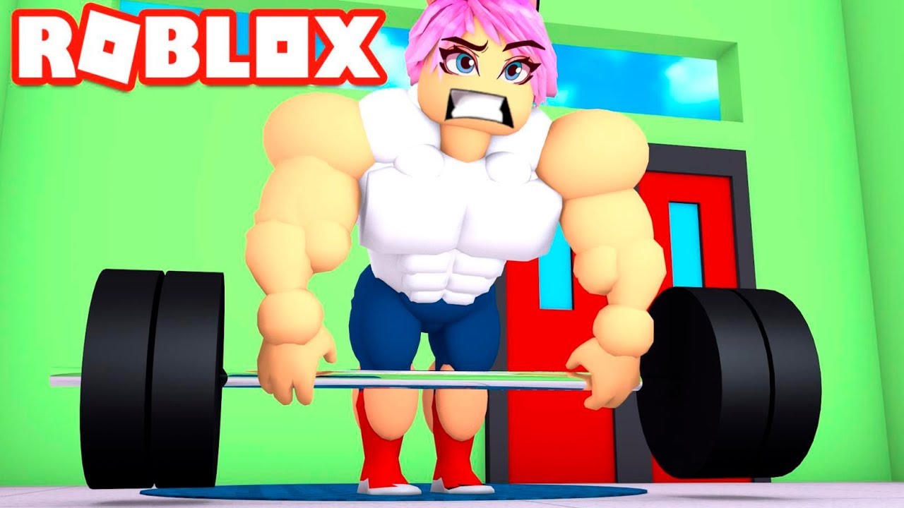 VUELVE LA CHICA MAS FUERTE Y MUSCULOSA DE ROBLOX | Weight Lifting ...