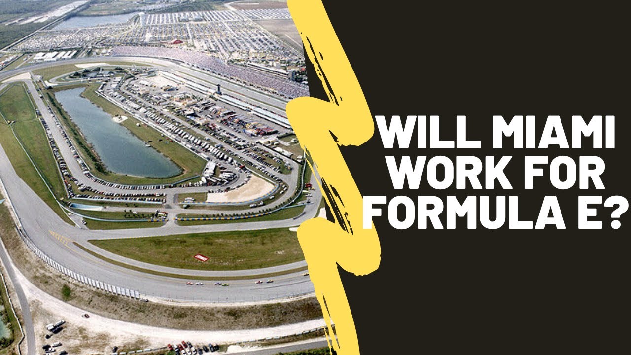 Will the Homestead Miami Speedway work for Formula E? - YouTube