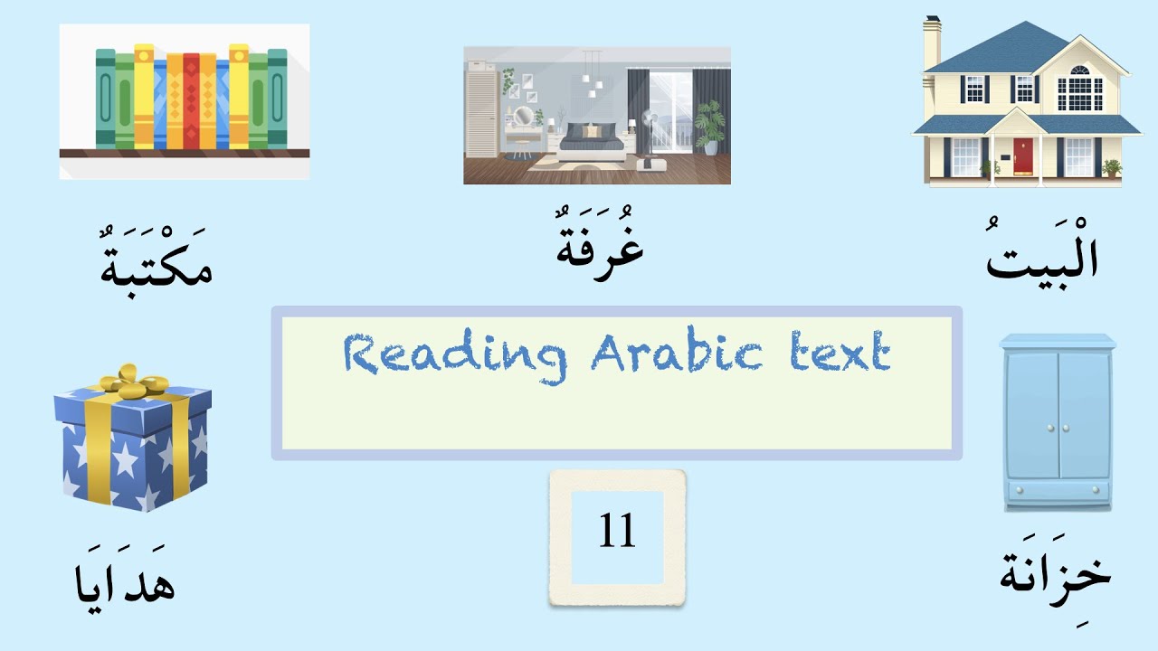 Reading practice to improve your pronunciation in Arabic 11| Improve ...