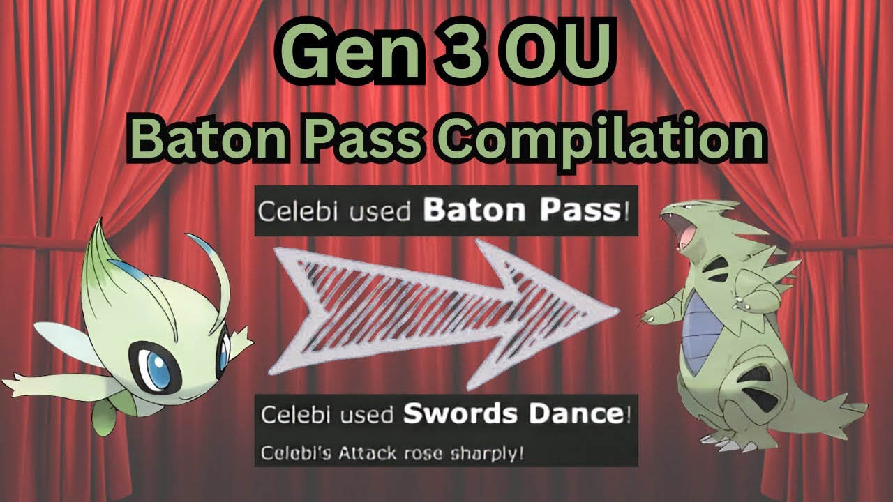BATON PASS = FREE WIN??? Gen 3 OU Compilation - Pokemon Showdown Gyro ...