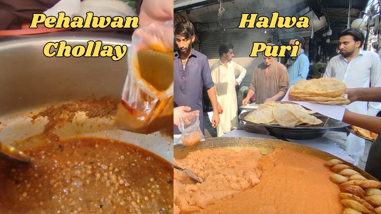Nashta At Fawara Chowk Peshawar Saddar- Peshawar Street Food | Umar ...
