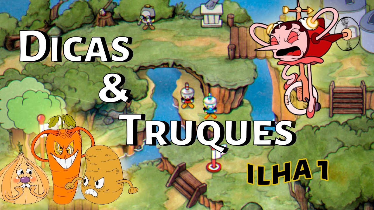Tutorial de Cuphead - Ilha 1 - YouTube