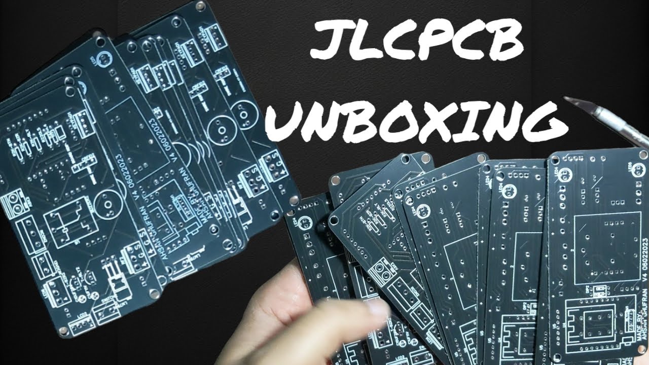 JLCPCB BOARD UNBOXING - YouTube