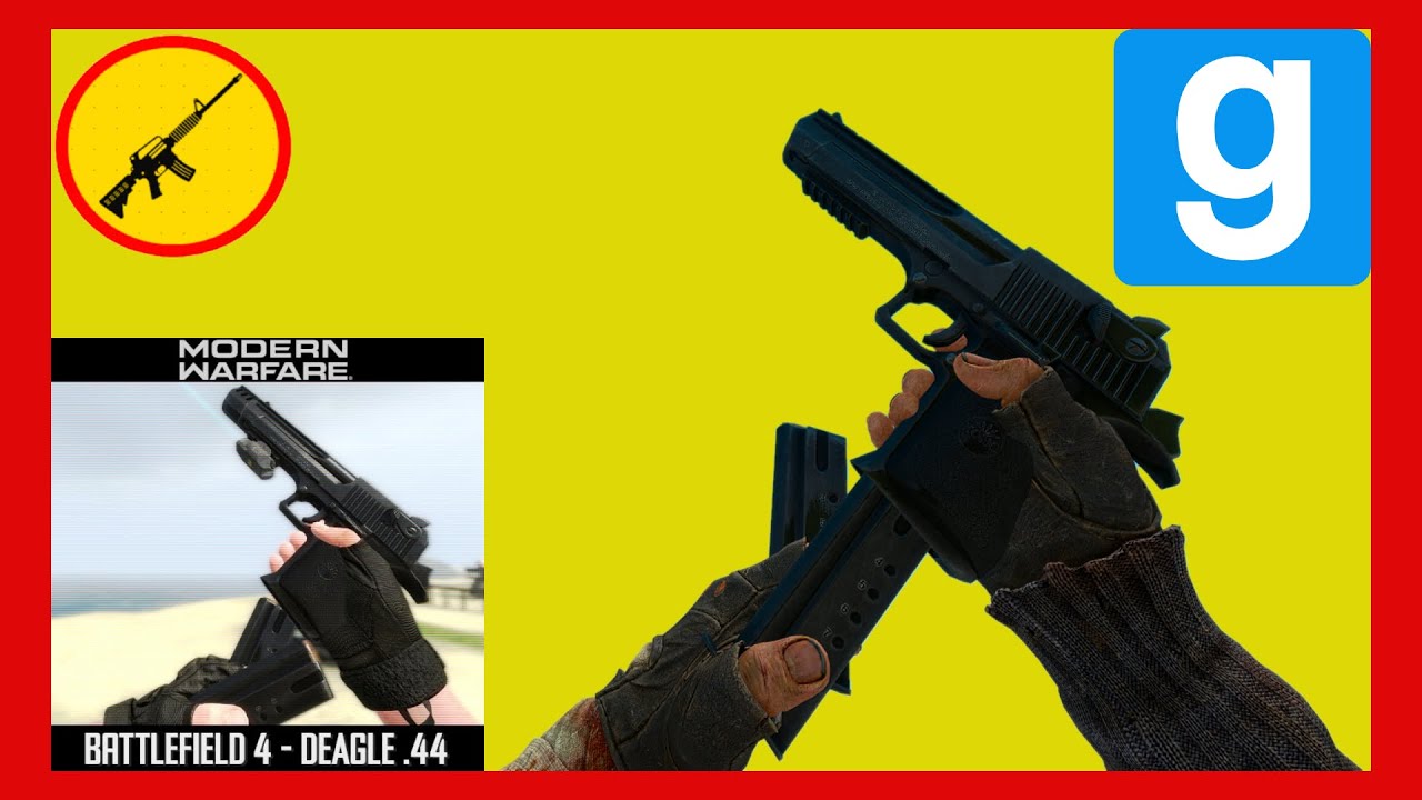 Garry's Mod: MWB BF4 Deagle 44 showcase - YouTube