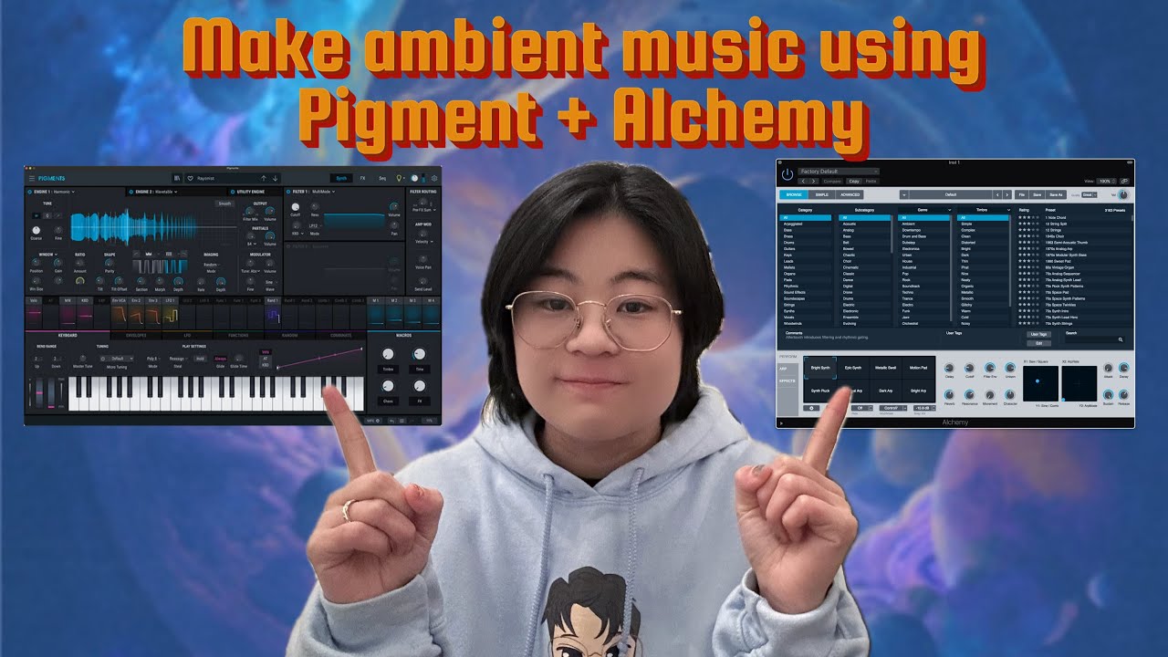 How To Make an Ambient Track In Logic Pro X Using Pigment + Alchemy ...