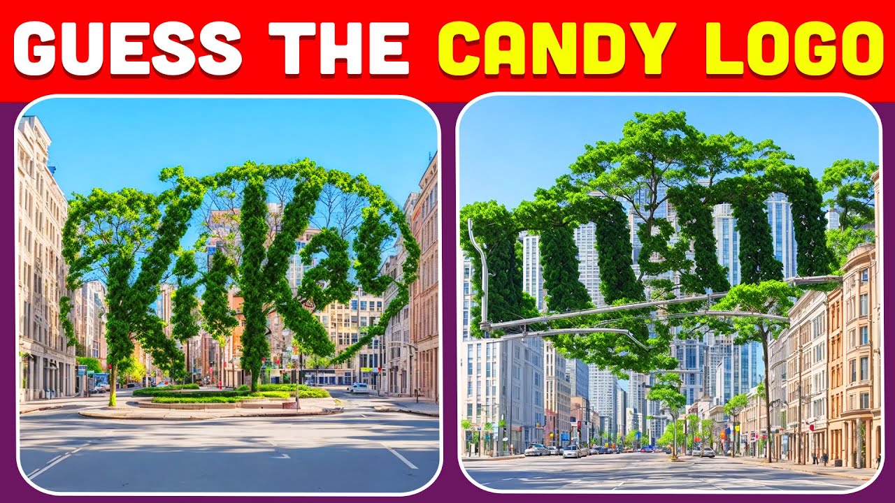 Guess The Logo | Guess The Hidden Candy Logo By Illusions | Logo Quiz ...