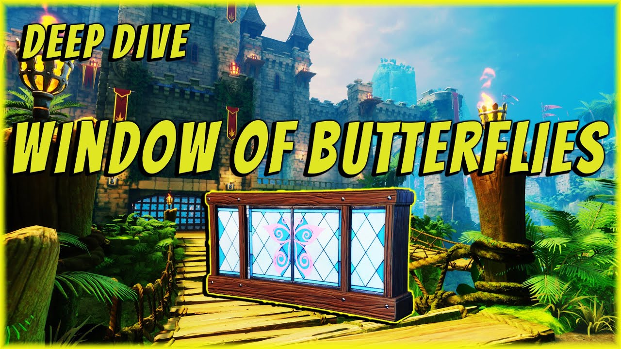 Deep Dive Window of Butterflies - YouTube