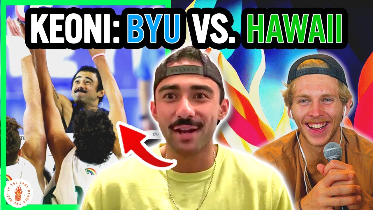 Keoni on The BYU Experience and Playing Against HAWAII - YouTube