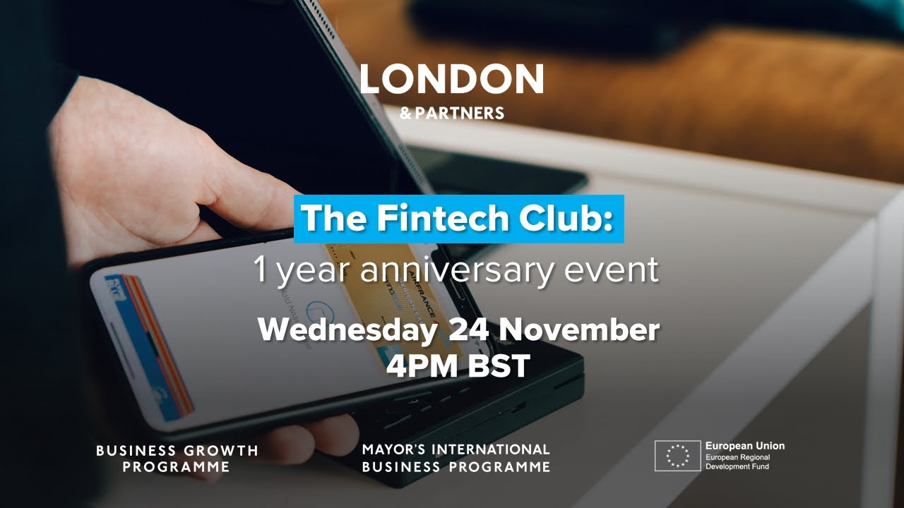 The Fintech Club - one year anniversary event - YouTube