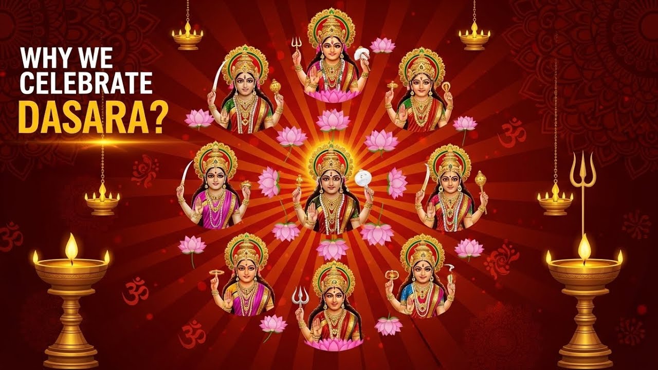 Why We Celebrate Dasara | Significance of All 9 Devis Explained - YouTube