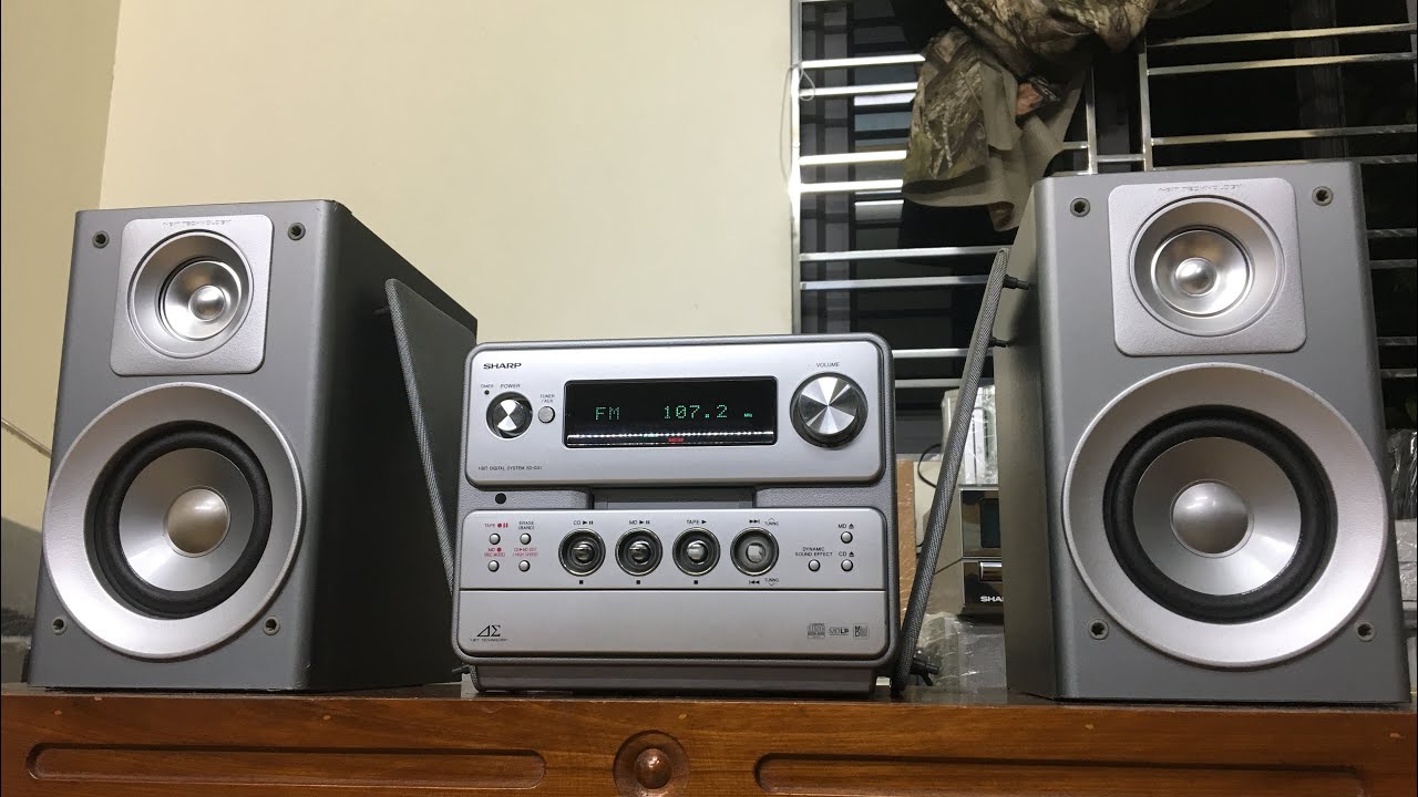 (đã bán) Dàn mini Sharp GX1-S, chạy Cd, Md, Aux,... giá 920k, liên hệ ...