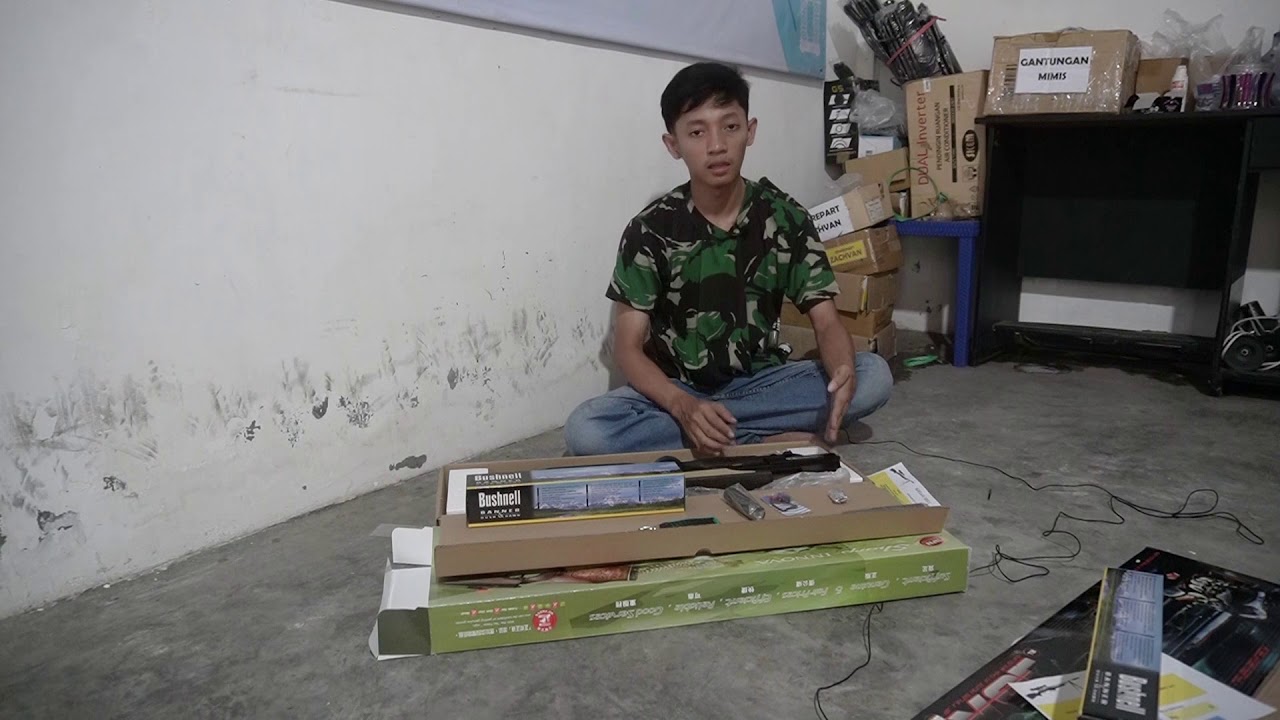 Senapan Angin Uklik SHARP TIGER R8 || [Siap kirim ke Medan] - YouTube