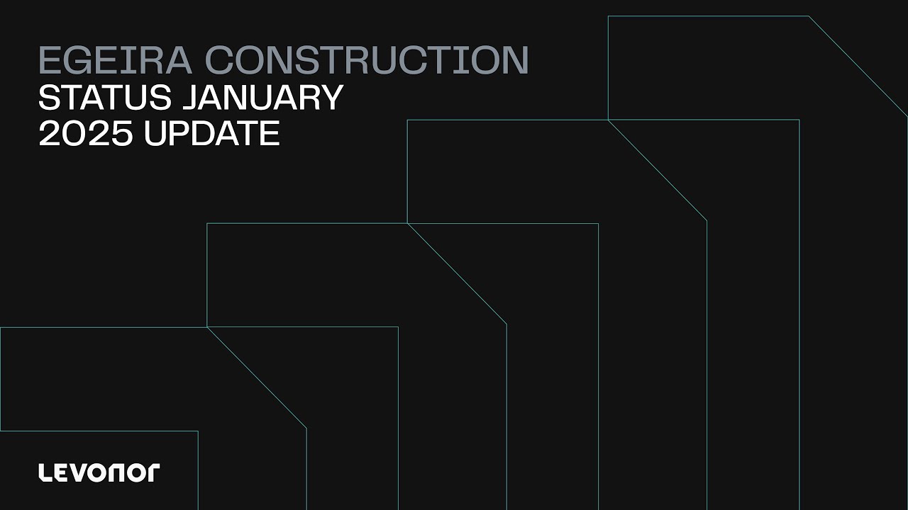 Levonor Egeira construction progress January, 2025 - YouTube