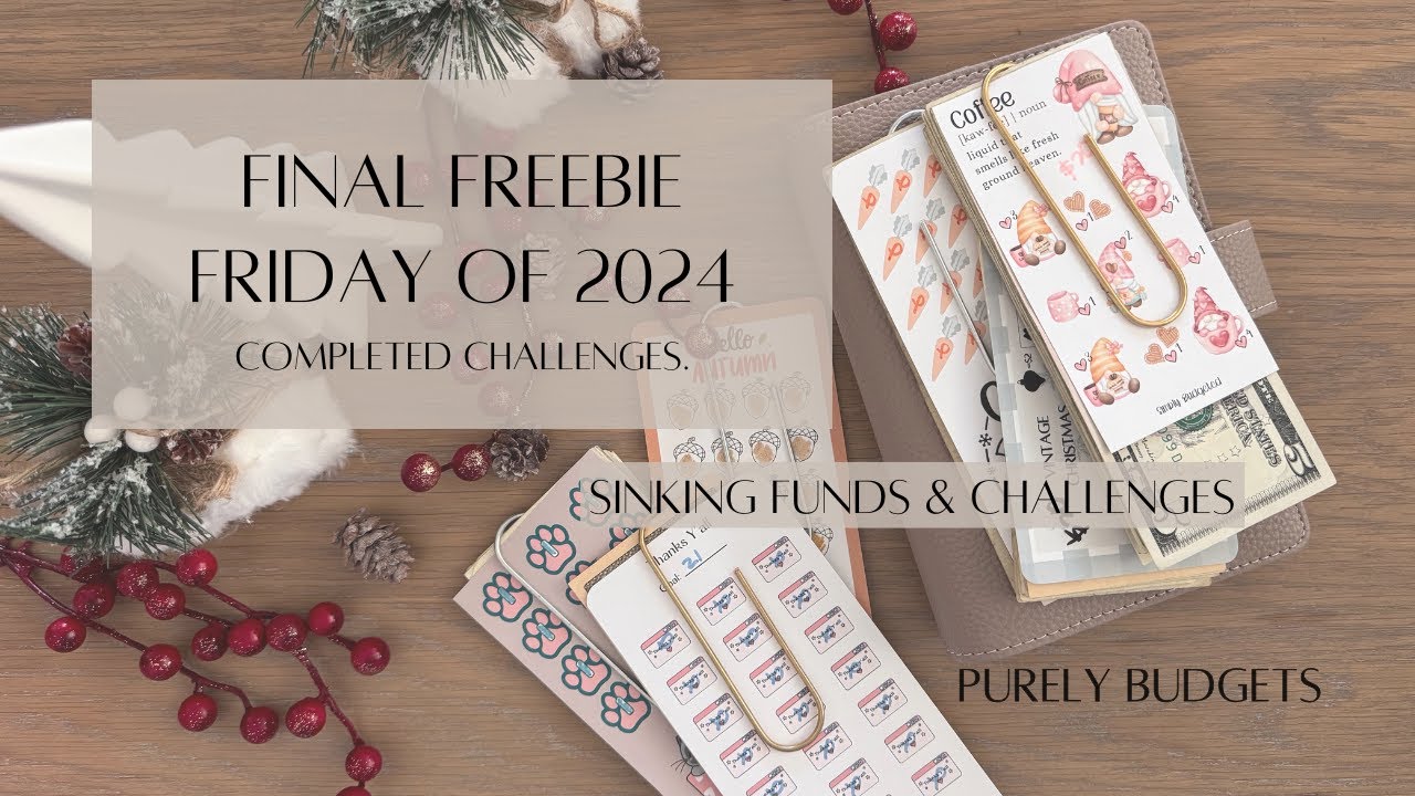 Final Freebie Friday of 2024 | Complete Challenges - YouTube
