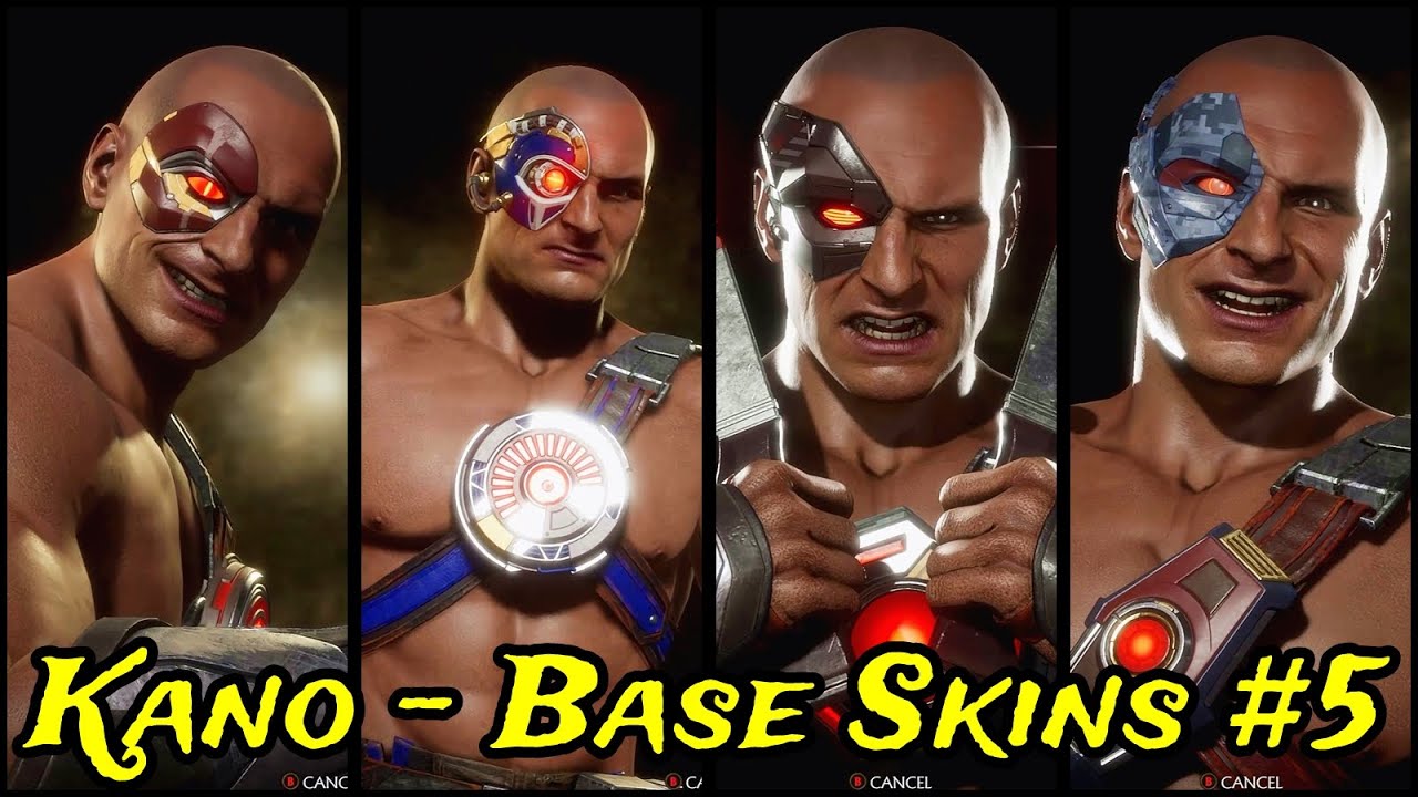 Kano - Intros & Victories - Base Skins #5 - Mortal Kombat 11 - YouTube