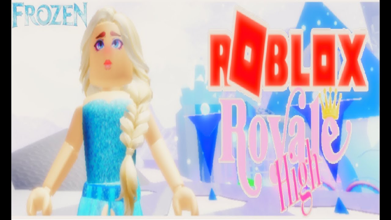 Elsa visits ROBLOX Royale High 😱⛄ I👑 Roblox Royale High👑 I Rebeccas ...