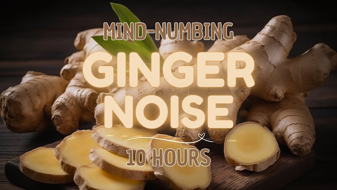 Mind Numbing Ginger Noise | 10 Hours | BLACK SCREEN | Sleep Fast in 4 ...