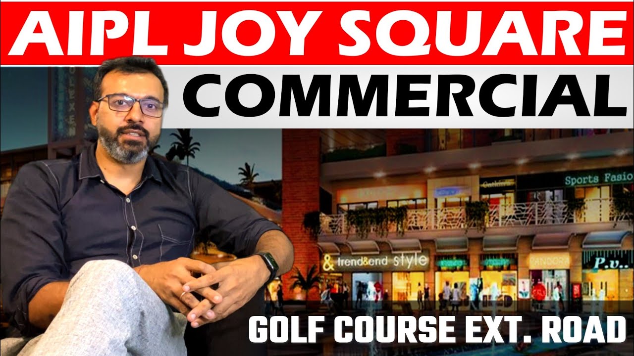 aipl joy square on golf course extension road #commercialproperty # ...