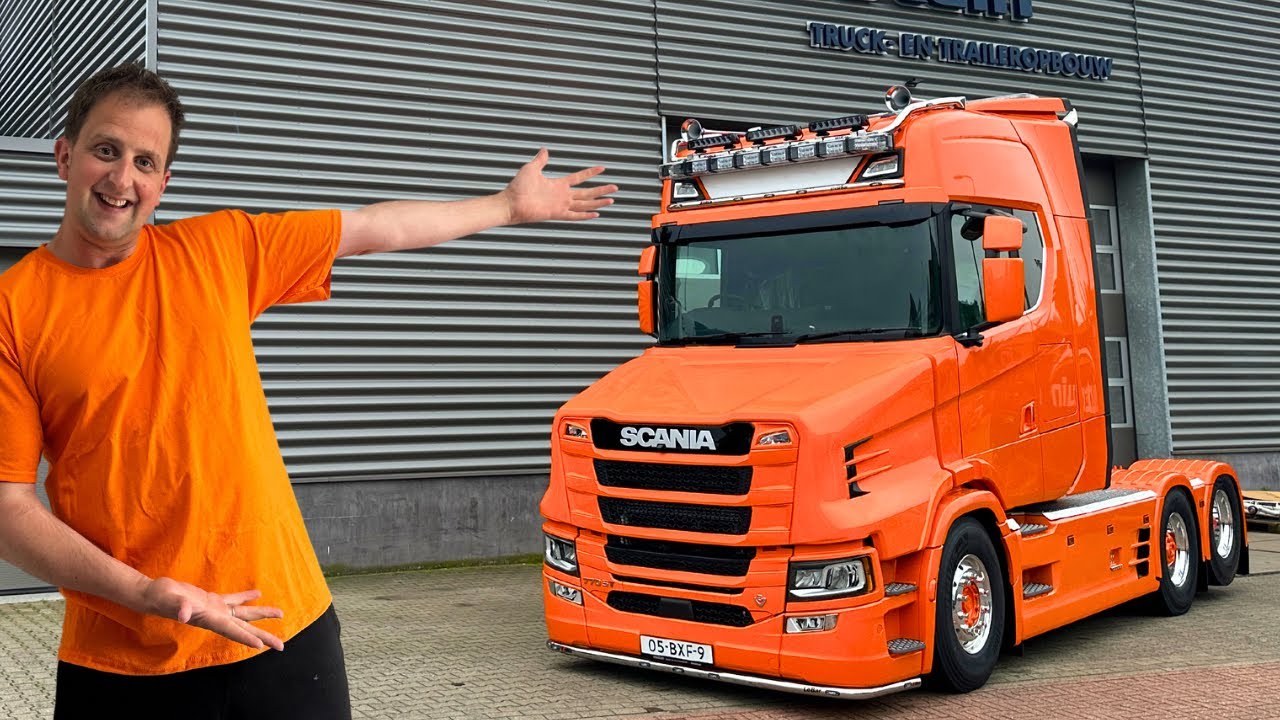 COLLECTING A BRAND NEW SCANIA T-CAB FROM VLASTUIN HOLLAND | PT1 | #truckertim - YouTube