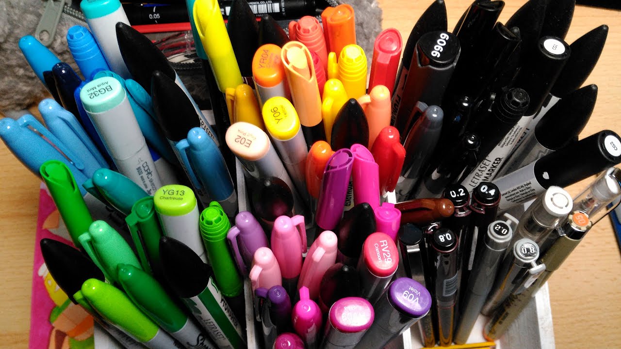 Sharpie Fail Unboxing | + mini Mononoke Speedart - YouTube