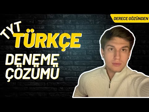 DERECE BAKIŞ AÇISI | TYT Türkçe Deneme Çözümüne Böyle Bak