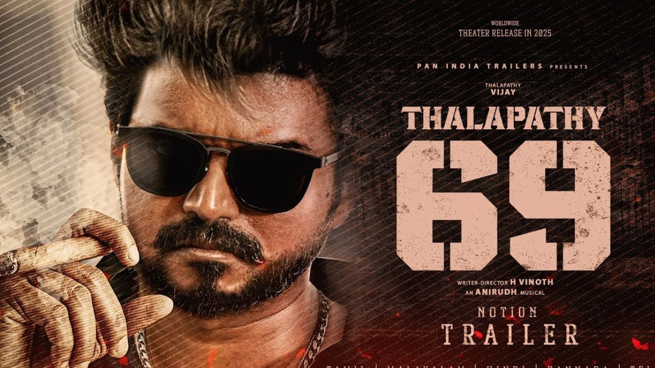 T69 : Leader Notion Trailer | Thalapathy Vijay | Bobby Deol | Pooja ...