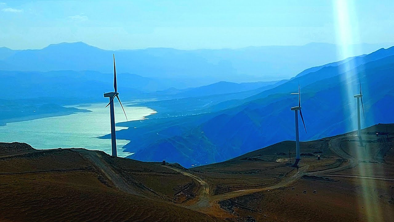 Manjil wind turbines/Manjil wind turbines/manjil iran/iran rodbar - YouTube