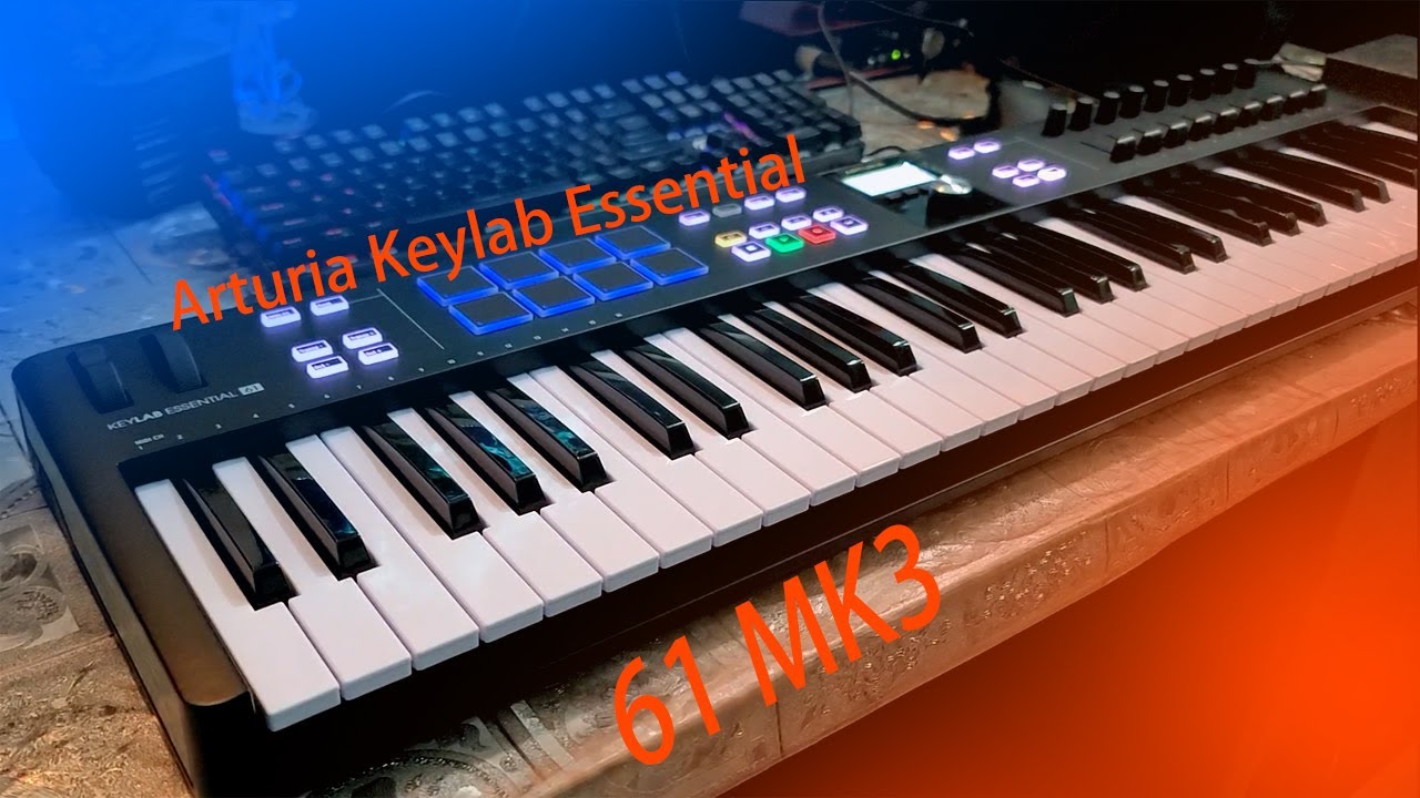 Arturia Keylab Essential 61 MK3- Black colour Unboxing - YouTube