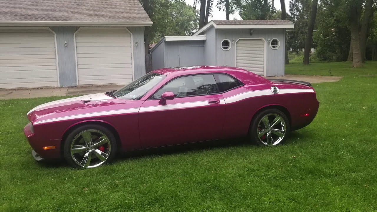 For Sale 2010 Dodge Challenger SRT8 Furious Fuchsia - YouTube