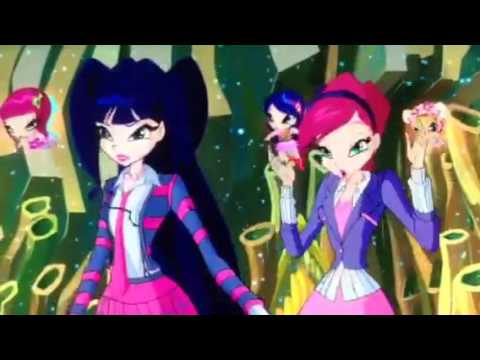 Winx Club Musa and Tecna's Bloomix Transformation - YouTube