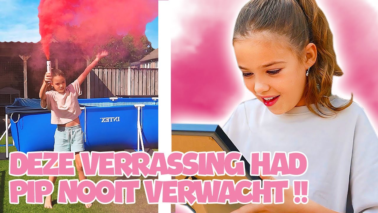 PIP KRIJGT EEN HELE SPECIALE VERRASSING !! - YouTube